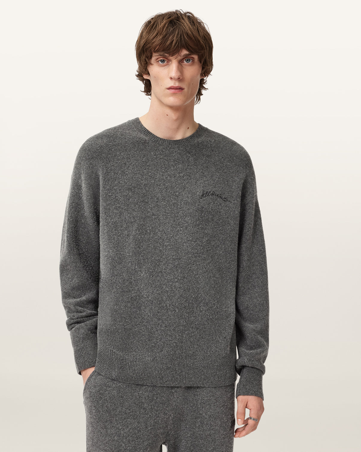 Odessa Embroidered Crew Knit from AllSaints HK – AllSaints Hong Kong