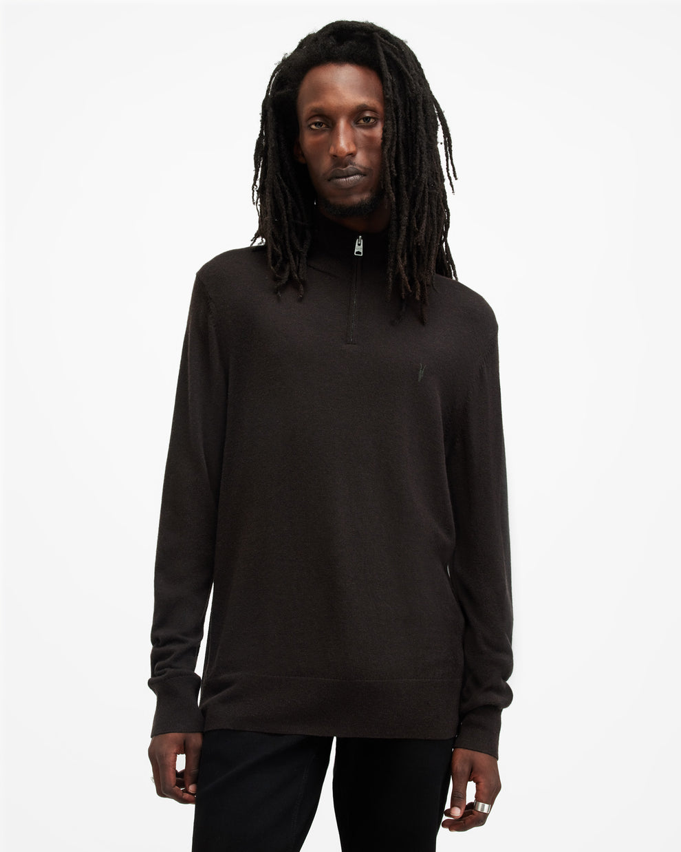 Kilburn Zip Funnel Jumper from AllSaints HK – AllSaints Hong Kong