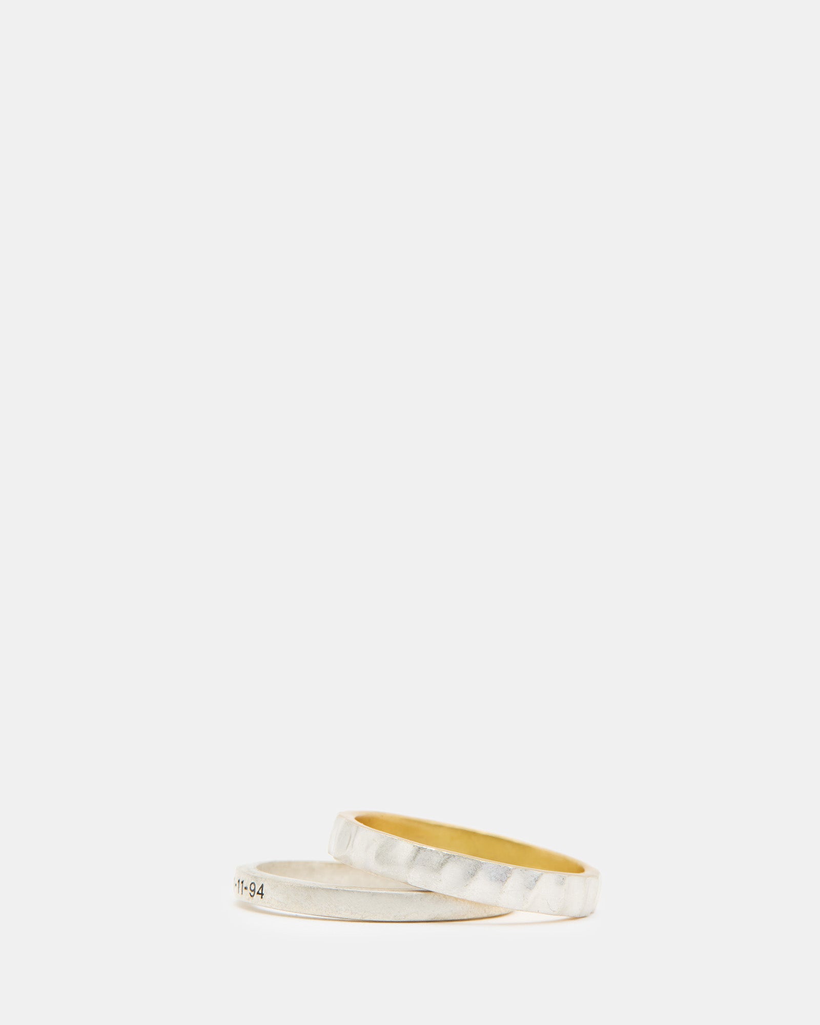 Jensen Two Tone Ring Set Menswear AllSaints HK AllSaints Hong Kong Jensen Two Tone Ring Set Menswear AllSaints HK AllSaints Hong Kong